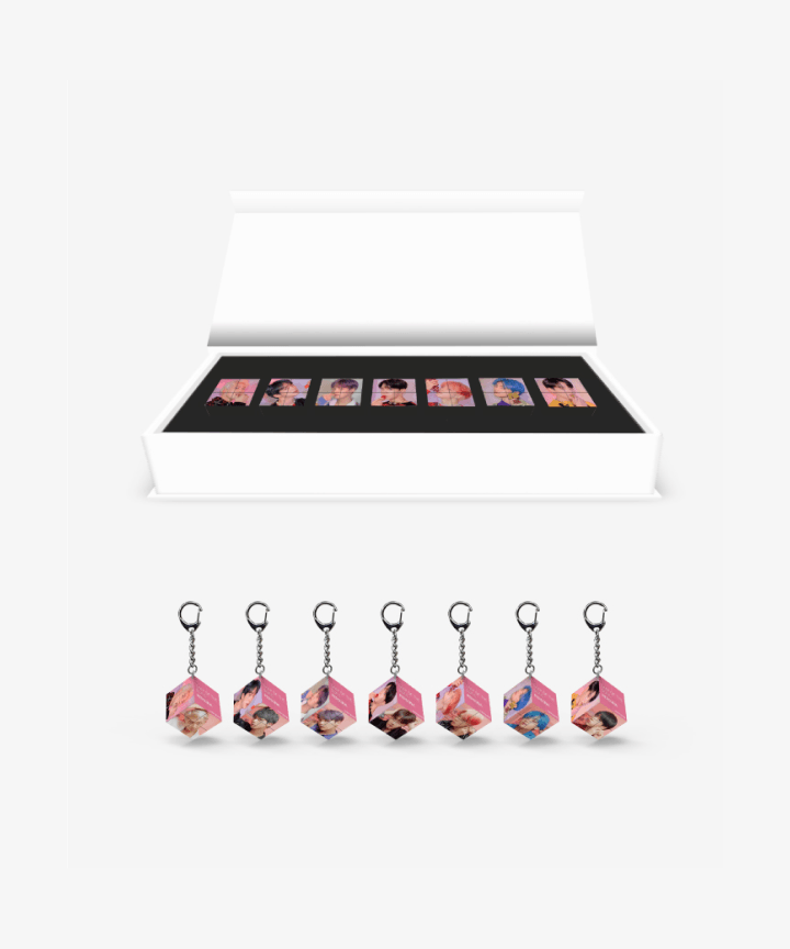 BTS - MAP OF THE SOUL : PERSONA OFFICIAL MD MINI CUBE KEYRING SET – K.Story.Peru