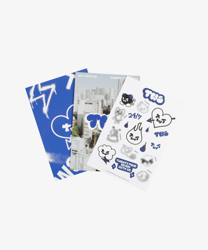TWS - Debut Merch POSTCARD & STICKER PACK Ver.1 – K.Story.Peru