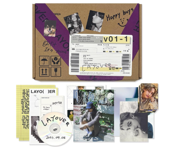 BTS V - LAYOVER 1ST SOLO ALBUM – K.Story.Peru