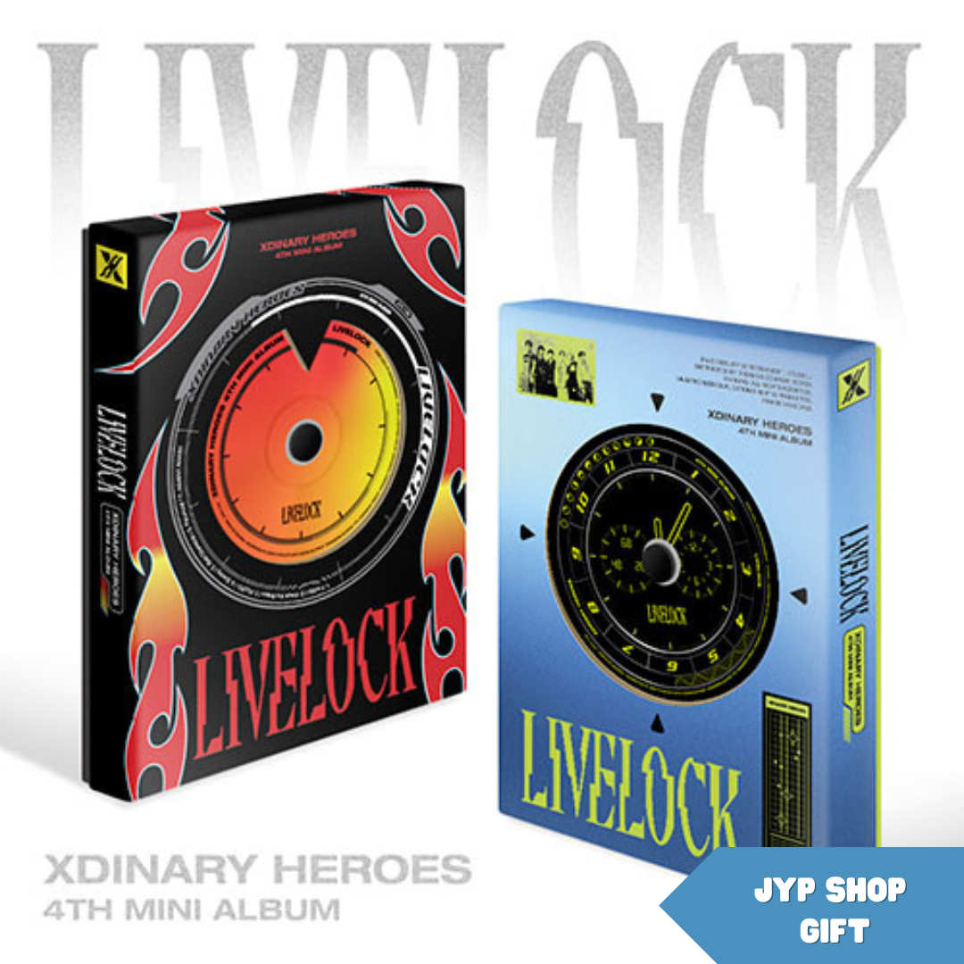 XDINARY-HEROES - LIVELOCK 4TH MINI ALBUM STANDARD VER. – K.Story.Peru